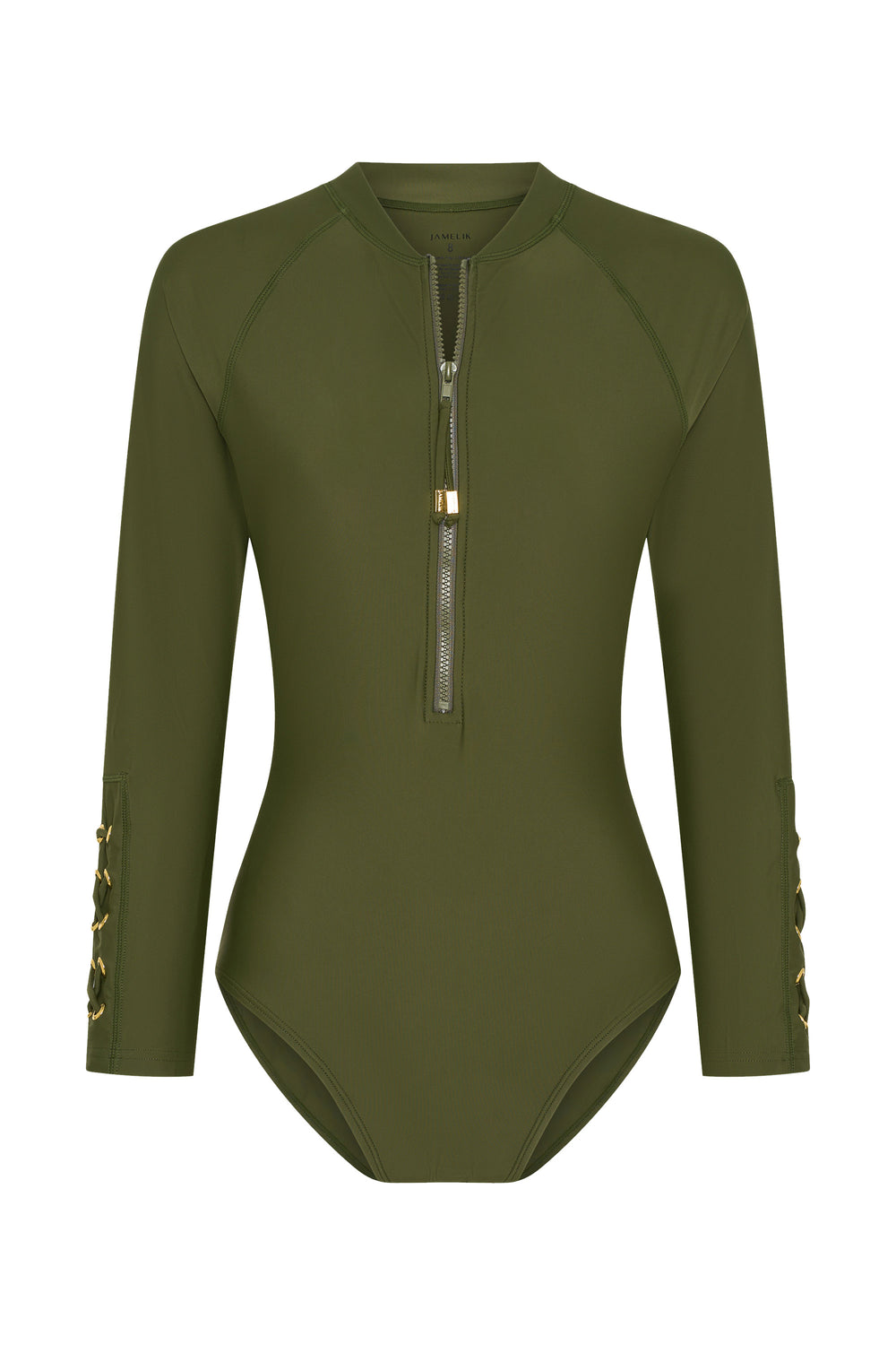 SOLENA Olive UPF50+ Paddle Suit | Luxury Modest Swimwear